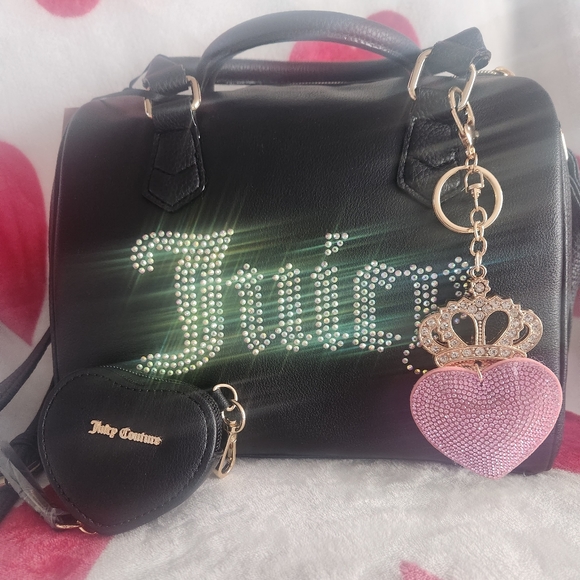 Juicy Couture | Bags | Juicy Couture Be Classic Satchel And Coin Purse ...